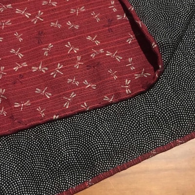 Sevenberry Japan Reversible Double Sided Dragonfly and Wave Dobby ...