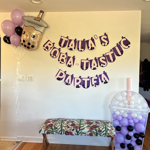 DIY Boba Balloon Workshop, Boba Party Ideas, Bubble Tea Party Ideas ...