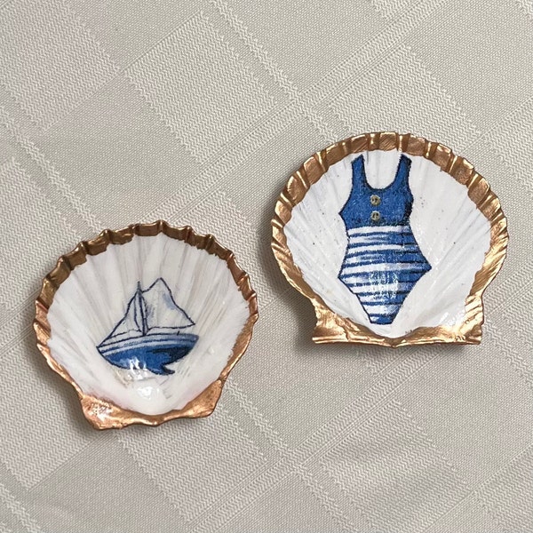 Beach Sea Shell Art Birthday Gift Decor Wedding Friendship Gift Beach ...