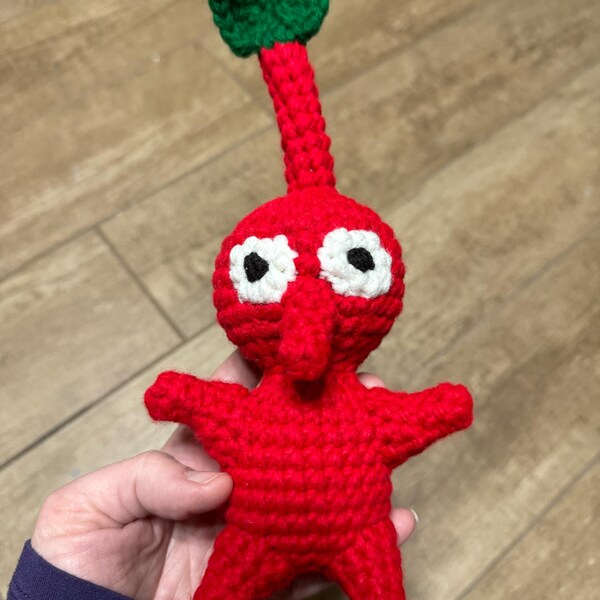 Bulbmin Pikmin Plush Handmade Crochet Amigurumi - Etsy