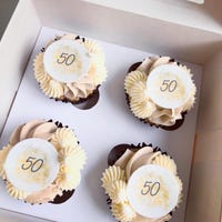 30 Personalised Edible Rice Paper Cupcake Toppers / Birthdays Pre Cut ...