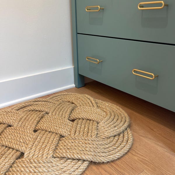 Nautical Sisal Rope Drawer Pulls - for Drawers Doors and Cupboards ...