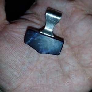 Petrified Wood Shield Necklace. Mens Silver Pendant. Warrior - Etsy