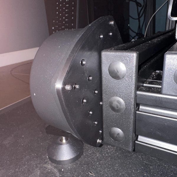 Fanatec Emergency Stop Power Button Mount for 8020 Sim Racing Rig DD ...