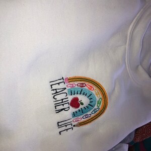 Teacher Life Rainbow School Love Instant Download Machine - Etsy UK