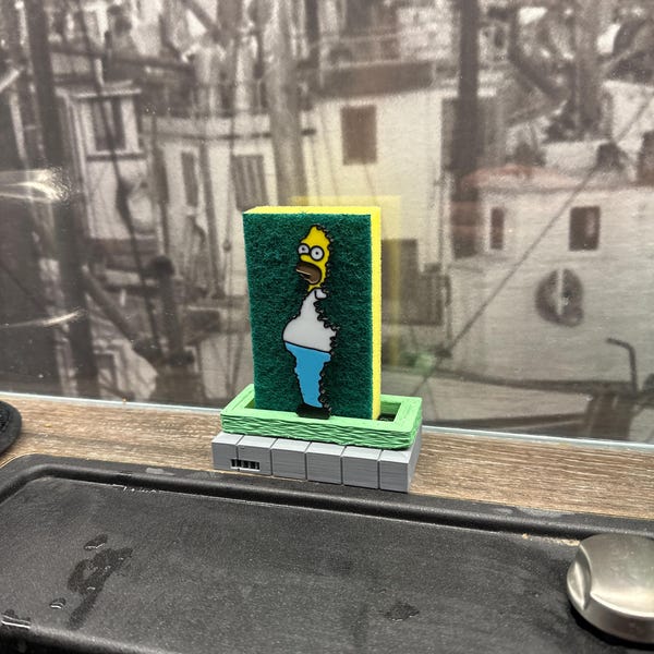 Homer Simpson Headphone Stand | Funny Gamer Headset Holder | Unique ...