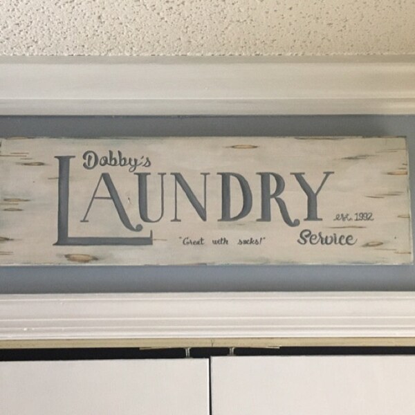 Magical Inspired Laundry Sign - Etsy