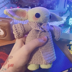 Life-sized Crochet THE CHILD Pattern Digital Download - Etsy