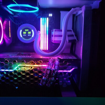 NZXT H510 H510i Elite Flow Custom Vented Side Panel - Etsy