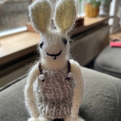 RABBIT DOLL Knitting Pattern - Etsy