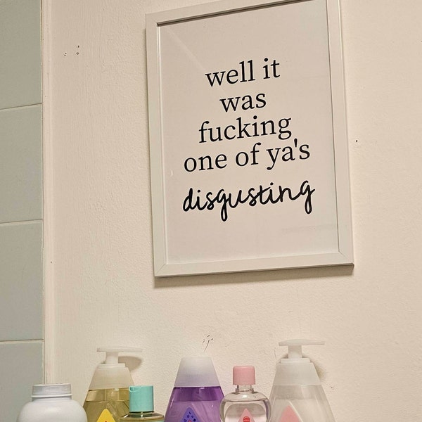 It is What It is - Wall Decor - Funny Home Print - Office Art - Definition Poster - A6, A5, A4 ...