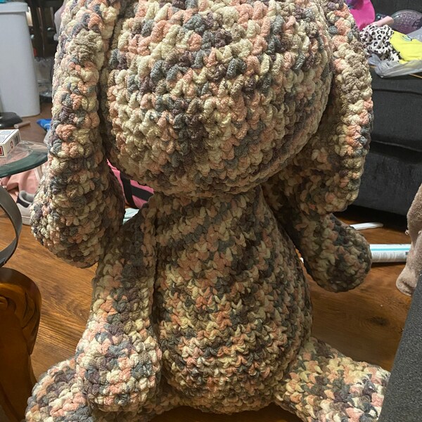 Big Bunny Pattern, Crochet Bunny Pattern - Etsy