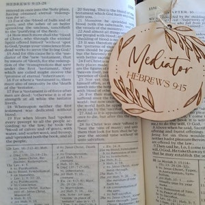 25 Pack Full Set Names of Christ Ornaments His Name Shall Be Called ...