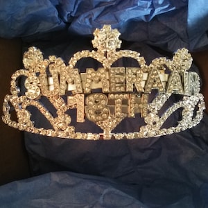 Custom/personalized Name Tiara - Etsy