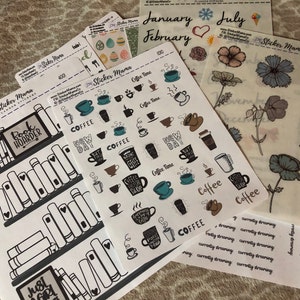 SS-101 WEEKEND Jenplans SCRIPT Planner Stickers Script - Etsy