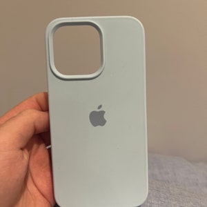 Buy Baby Blue Liquid Silicone Iphone Case & Ios App Icons Pack Online ...