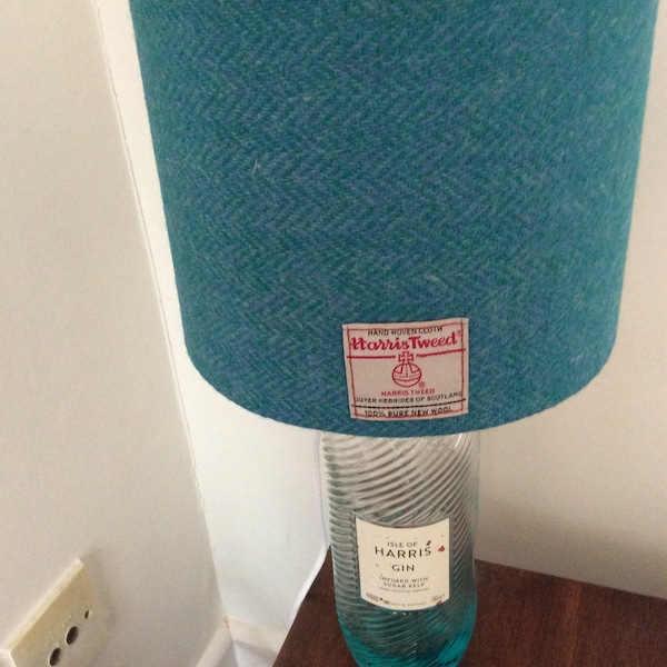 Harris Tweed Isle of Harris Gin Lamp - Etsy UK