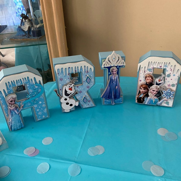 Frozen Decoration, Frozen Decor, Room Decoration, Frozen Birthday ...