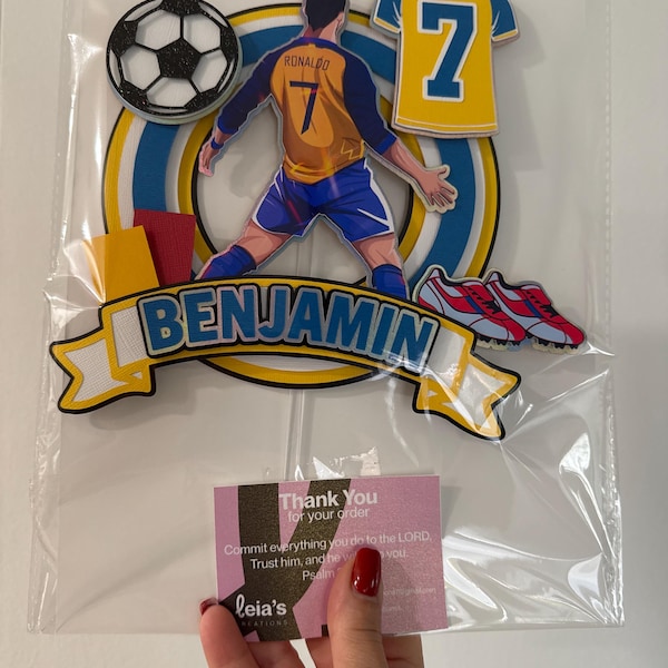 Messi Cake Topper, Messi Inter Miami Cake Topper, Soccer Cake Topper ...