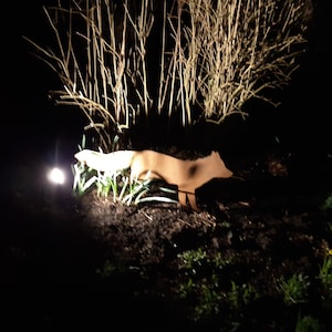 Rusty Fox / Metal Fox Garden Decor / Fox Gift / Garden Fox / Metal ...