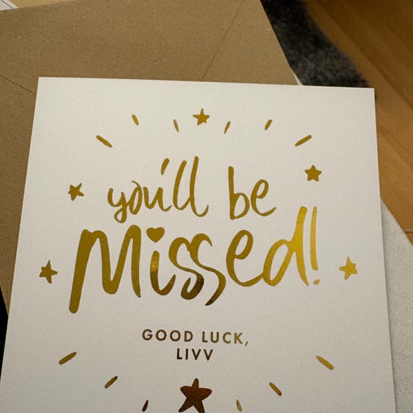 Personalised Welcome to the Team Card, New Apprentice, New Colleague ...
