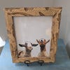 3-pack, 5x7 (1x2 Pine) Stained Wood Frames. Great Country Appeal ...