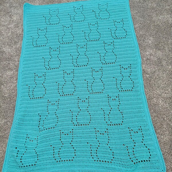 Kobe (cow) Filet Crochet Written Pattern, Instant Downloadable PDF - Etsy
