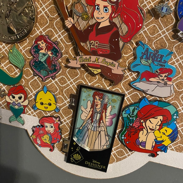 Ariel Hug Hard Enamel Pin - Etsy