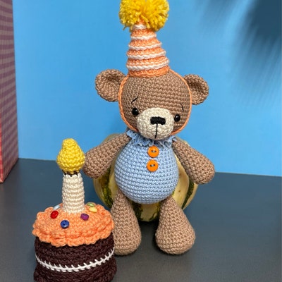 PATTERN Tummy Teddy Crochet Pattern, Amigurumi Pattern, Teddy Bear ...