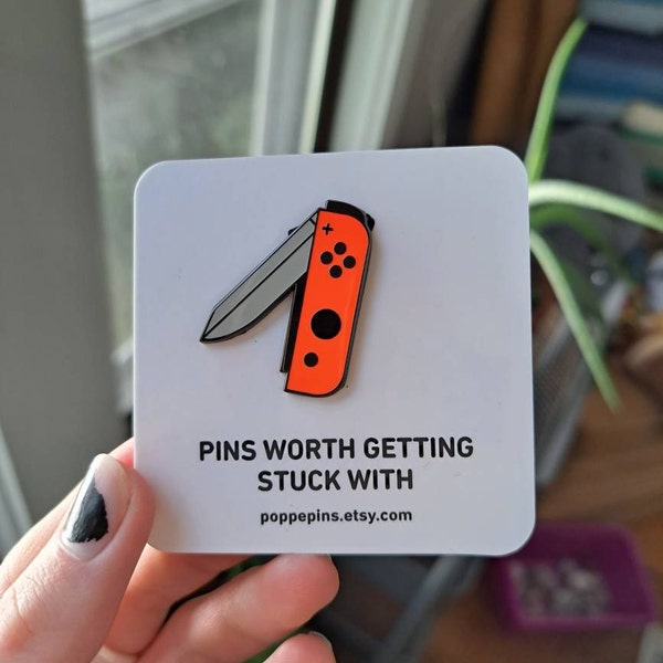Nintendo Switchblade Pin (the Original) - Etsy