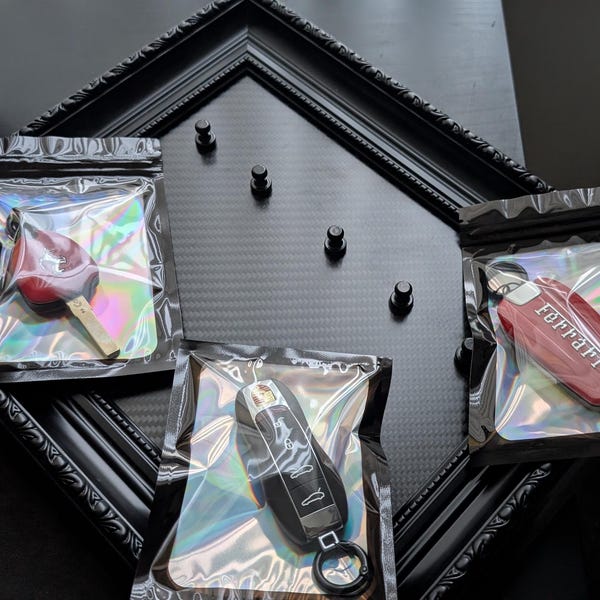 THE DREAM - Framed Luxury Car Keys // Wall Art // Display Decoration - Etsy