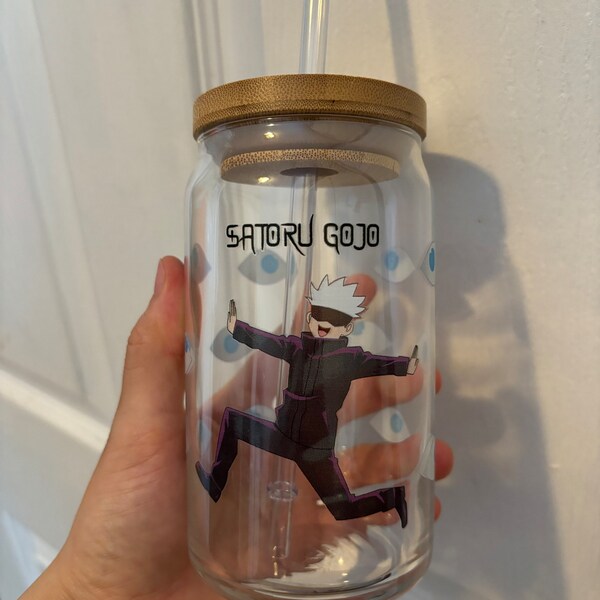 Gojo Mug, Satoru Gojo Cup, Jujutsu Kaisen Drinkware, Coffee Mug Gift ...