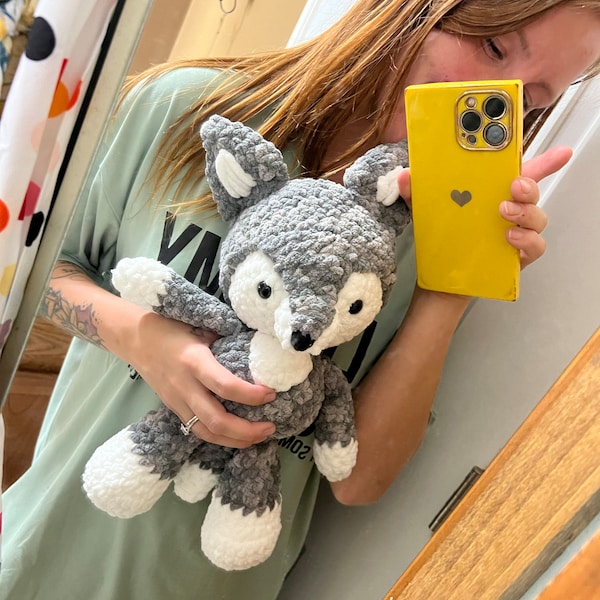 Wolf CROCHET PATTERN, Amigurumi Woodland Plushie PDF - Etsy