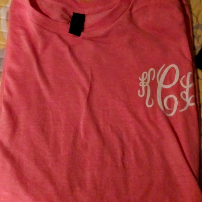 SALE Monogrammed Tees Personalized T-shirts Monogrammed Gildan T-shirts ...