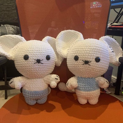 Maushold Tandemaus Crochet Pattern. PDF Plushie Amigurumi Pattern in ...
