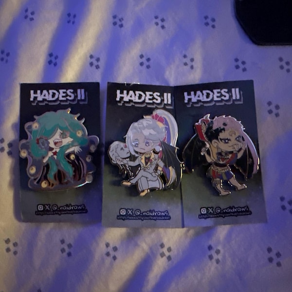 Hades 2 Enamel Pins - Etsy