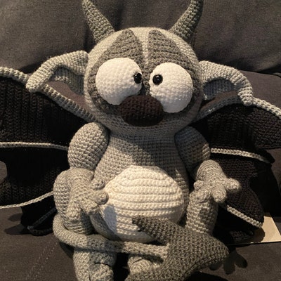 Gargoyle Crochet Pattern - Etsy