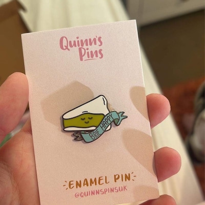 Cheese Enamel Pin Badge, Cheese Gifts, Food Pin Badge, Kawaii ...