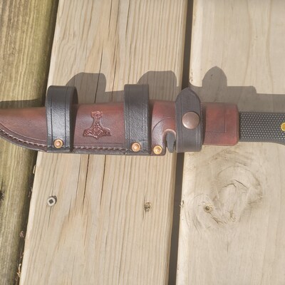 Becker BK9 Hand Made Leather Sheath - Etsy