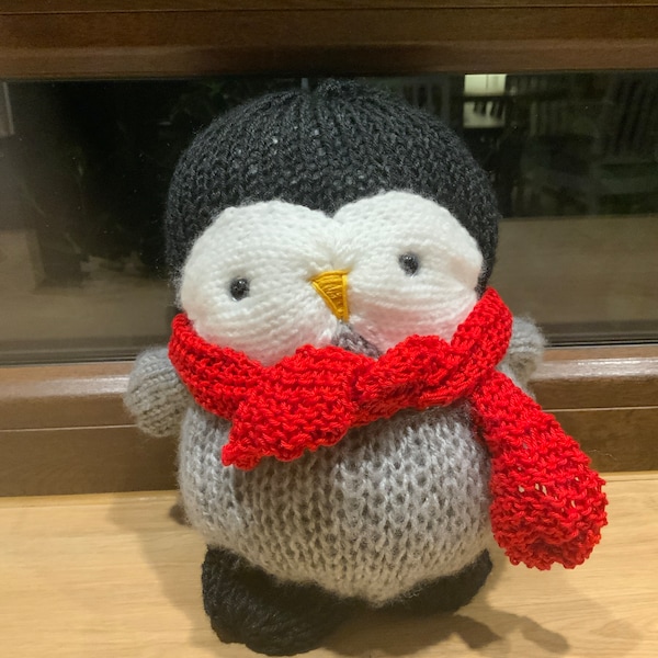 Baby Penguin - Circular Knitting Machine Pdf Pattern - Sentro Addi ...
