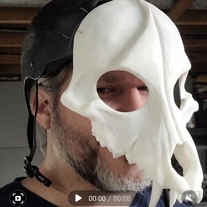 Eagle Skull Mask Blank Hawk Skull Face Mask Raptor Skull - Etsy