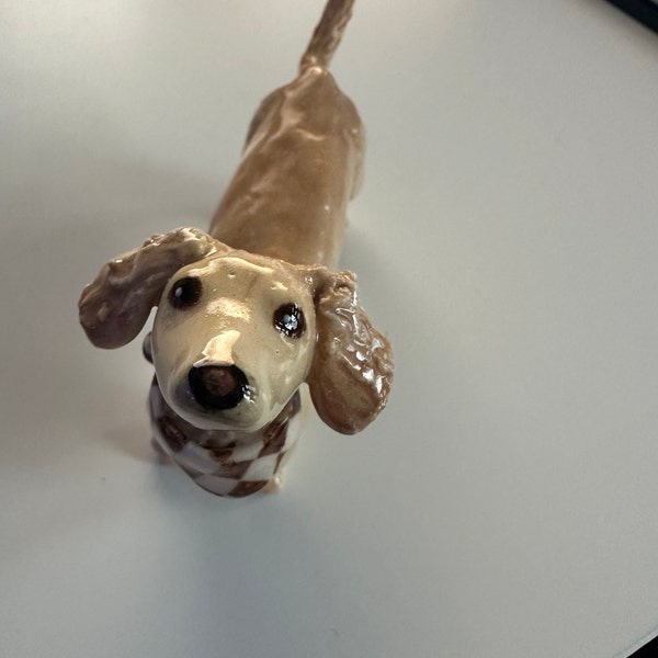 Custom Order Detailed Porcelain Dog Pet Portrait, Custom Miniature Dog ...