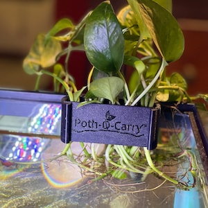 Poth-o-carry® Plus: Pothos Holder With Open Face Technology for Easy ...