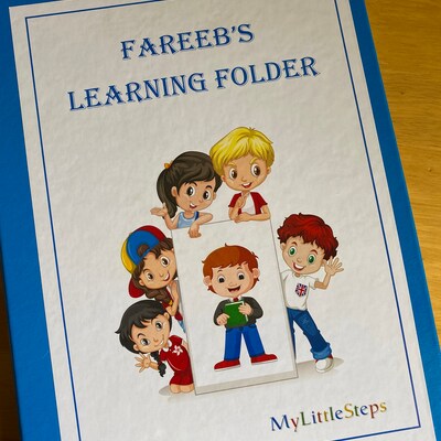 Toddler Learning Folder Nursery Learning Folder Preschool Activity ...