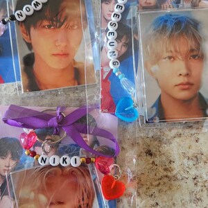 Enhypen Inspired Double Sided Bias Keychains, Happy Birthday Keychains ...