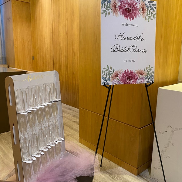 Gold Wedding Prosecco Drinks Holder //wedding Reception Decoration ...