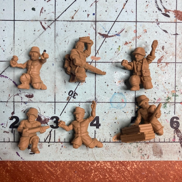 North Afrika/africa Korps Two Radio Operators WW2/WWII Bolt Action 28mm ...