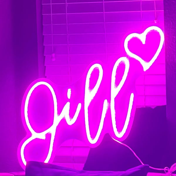 Custom Name Neon Sign for Kids,led Name Sign,kid's Room Decor,dorm Wall ...