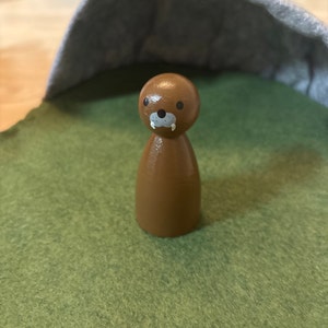 Gray Cave Play Mat Woodland Camping Pretend Play Unisex Fairy Forest ...