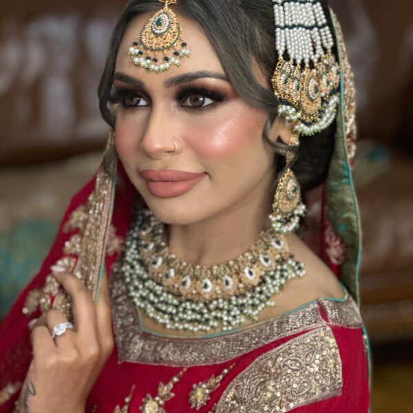 Heeramandi Style Kundan Hath Panja / Hand Bracelet Single - Etsy